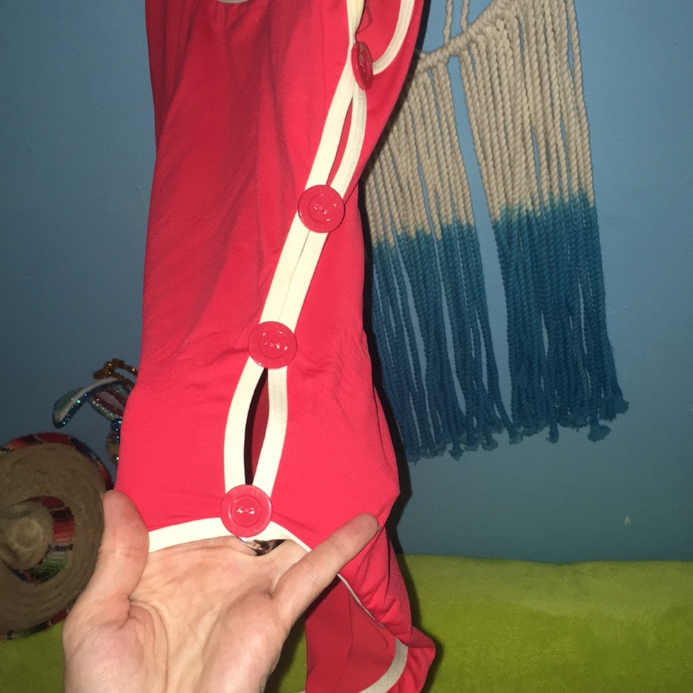 Red One Piece Baywatch Babe Gem